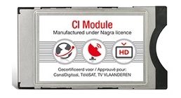 Smartcard CI module cam